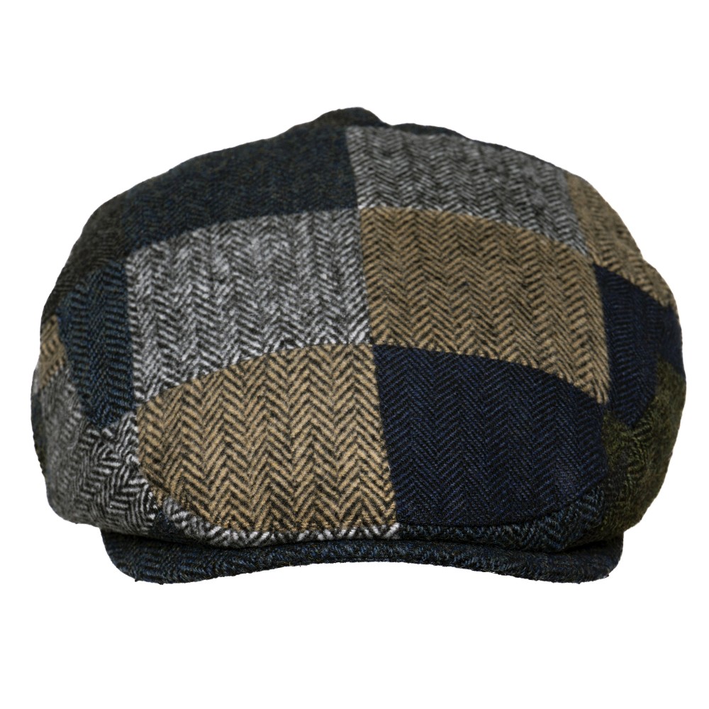 Patchwork Flat Cap | Mens Flat Caps | Shandon Hats